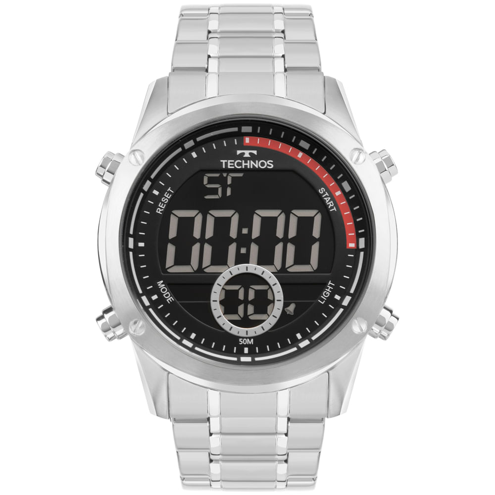 Relógio Technos Digital BJ3463AA1K - Bigben