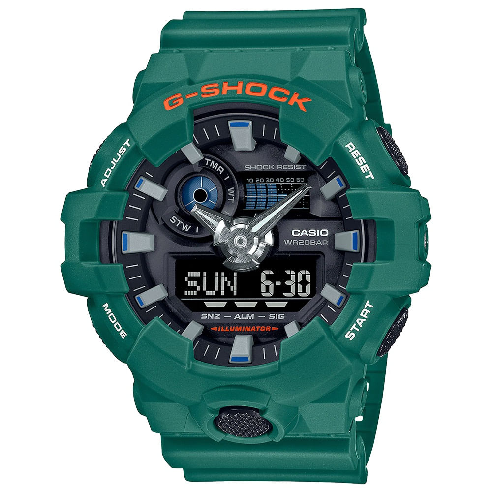 Relógio Casio G-SHOCK Skate Flavour GA-700SC-3ADR - Bigben